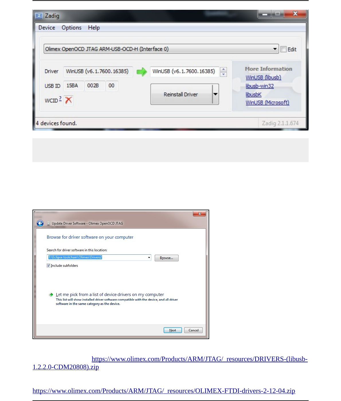 ARM-USB-OCD(-H) User Manual Datasheet by Olimex LTD | Digi-Key Electronics