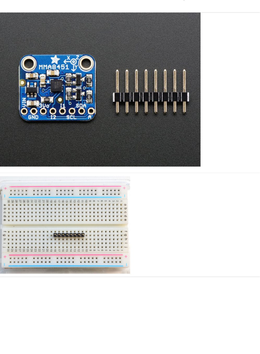 MMA8451 Breakout Guide Datasheet by Adafruit Industries LLC | Digi-Key ...
