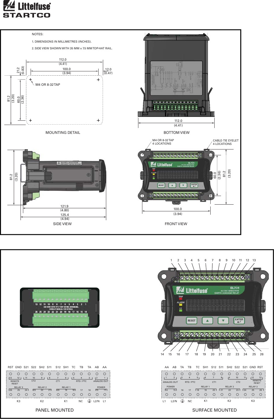 EL731 User Manual Datasheet by Littelfuse Inc. | Digi-Key Electronics