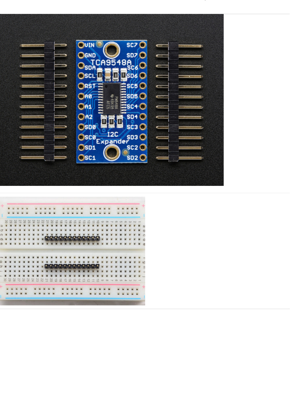 TCA9548A Guide Datasheet by Adafruit Industries LLC | Digi-Key Electronics