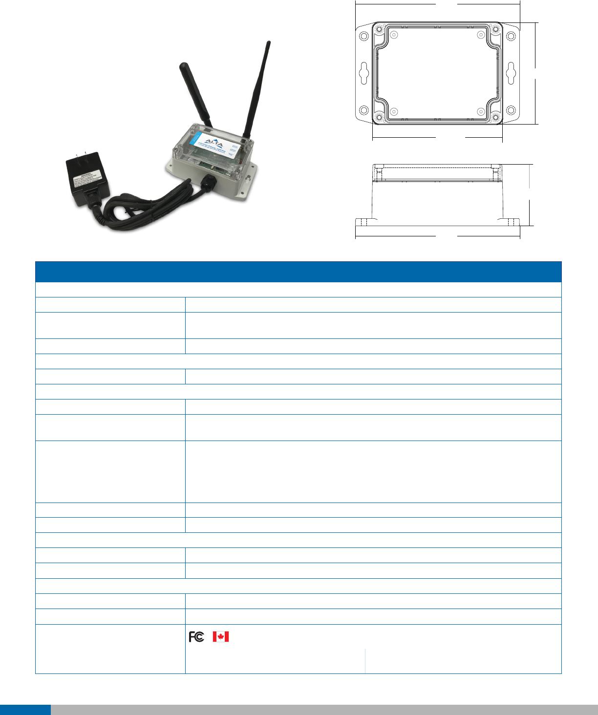 Cellular Gateways Datasheet by Monnit Corporation | Digi-Key Electronics