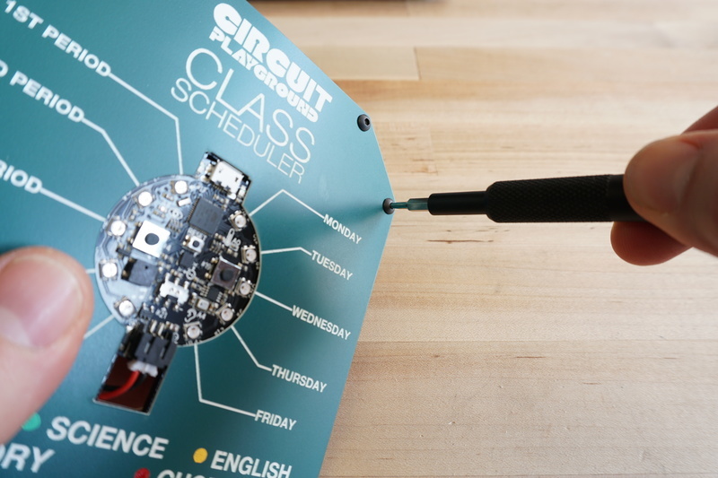 Circuit Playground Class Scheduler