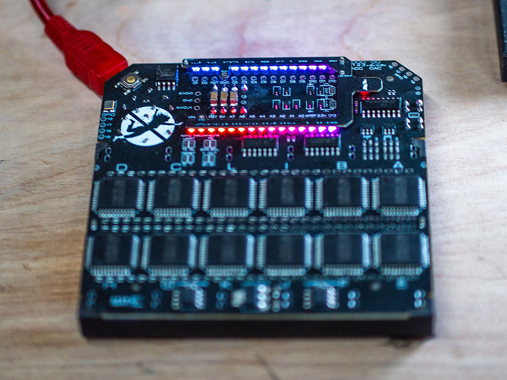 a Jumperless (solderless) breadboard